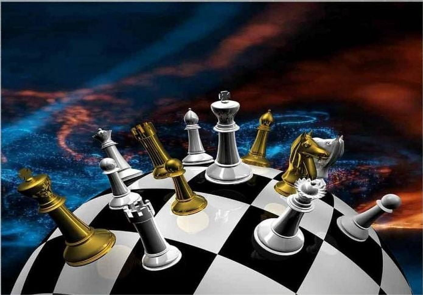 Checkers Chess Backdrop Black White Racing Pattern Birthday Theme ...
