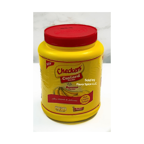 Checkers Custard Banana Flavor 2KG(4.4LB) - Walmart.com