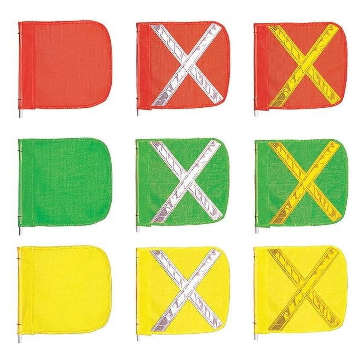 Checkers Replacement Flag, Reflexite X, Green FS8025-16-G - Walmart ...