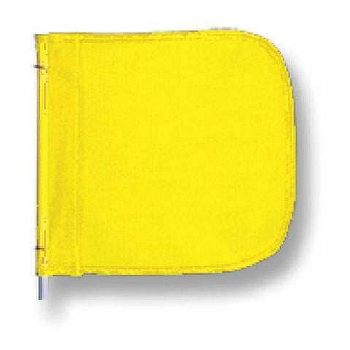 Checkers Warning Whip Flag,11x12 In,Yellow FS9024-Y - Walmart.com