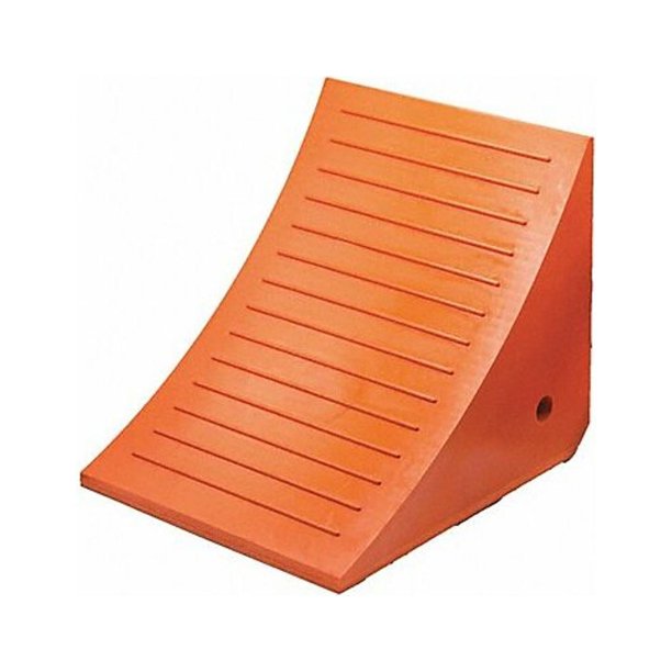 Checkers Wheel Chock,17" D,14" H,14" W,Orange UC1210 - Walmart Business ...