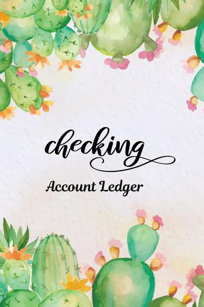 Checking Account Ledger: Checking Account Register,6 Column Personal ...