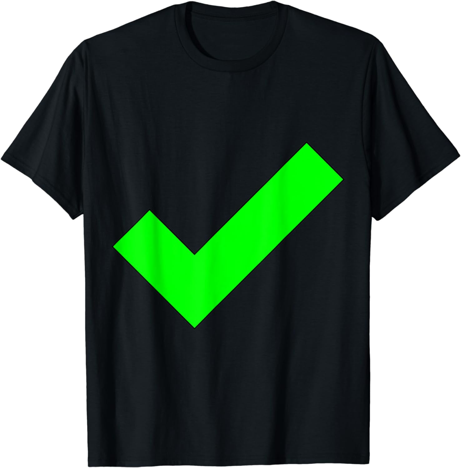 Checkmark Yes Confirmed Check The Box Check Mark T-Shirt - Walmart.com