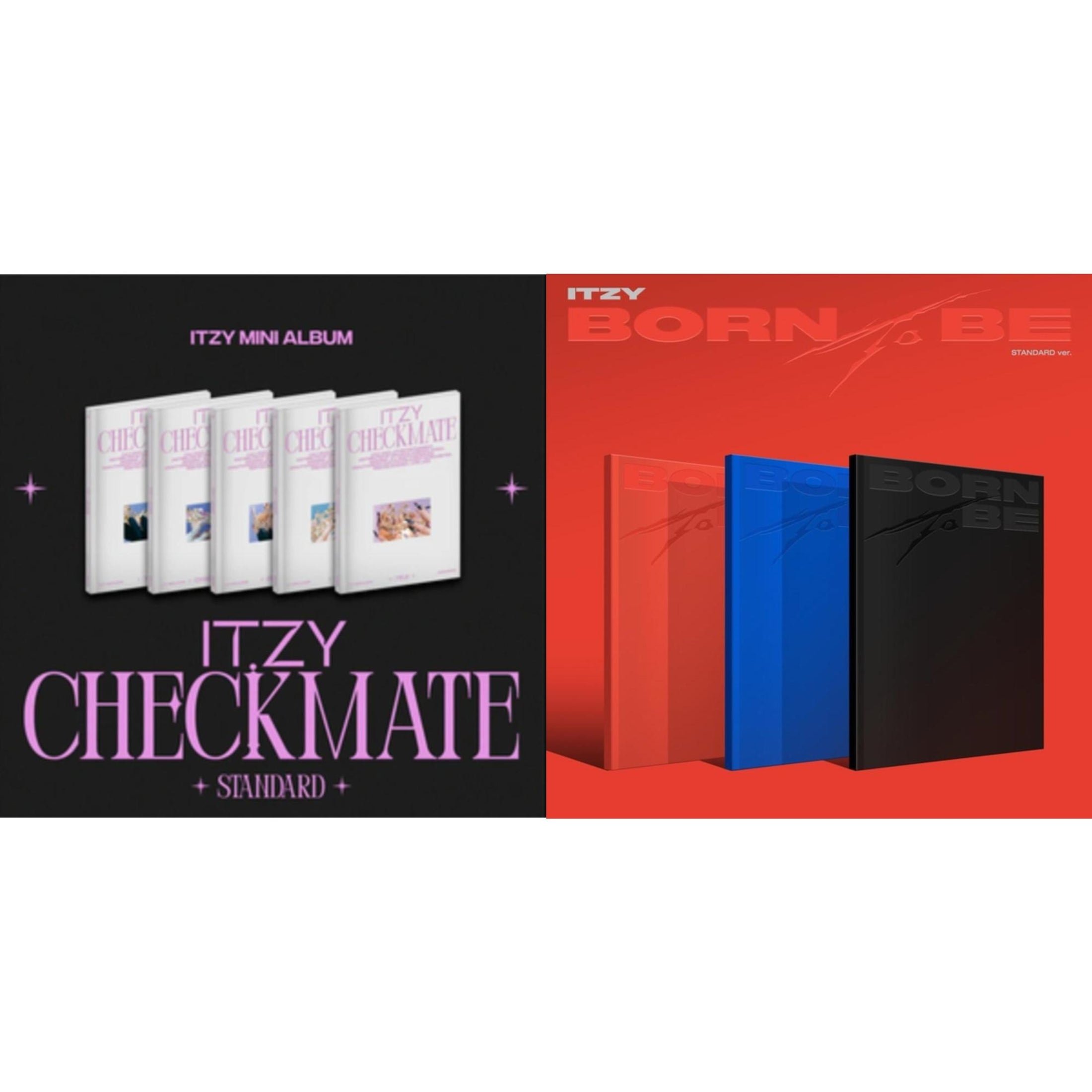 Checkmate (Standard Edition) & Born To Be (Version C) [CD Bundle ...