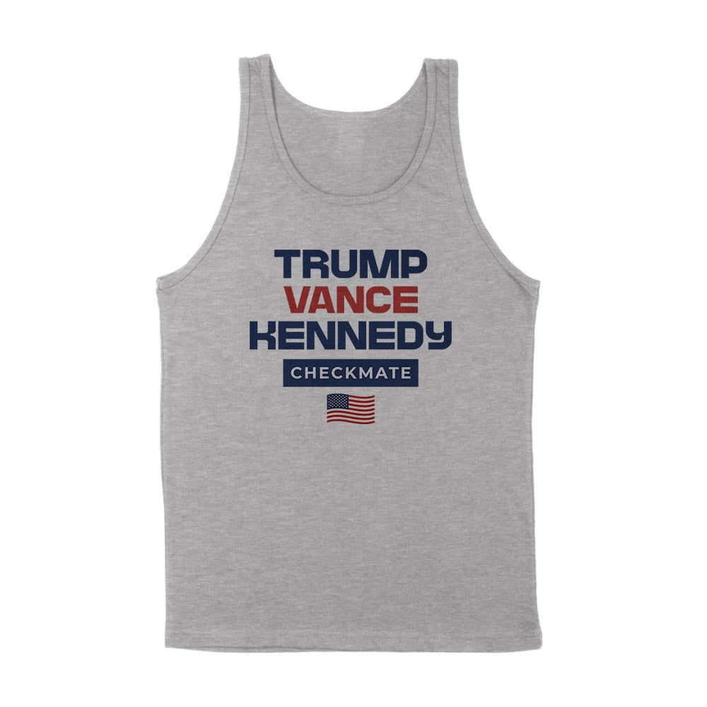 Checkmate Trump Vance Kennedy Tank Top Unisex Large Grey - Walmart.com