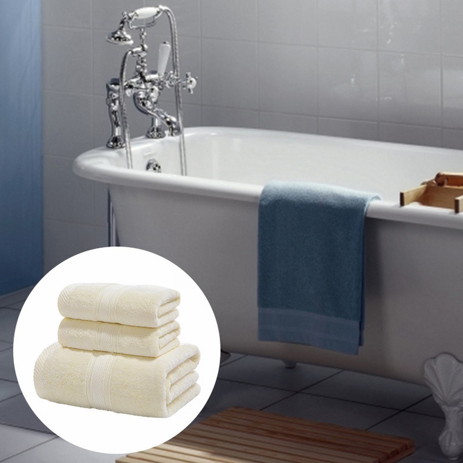 olkpmnmk Clearance Sale!Bath Towels,Towels 3 Piece Towel Set 1 Bath ...