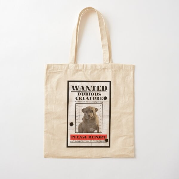 Dubious Mouse Cotton Tote Bag Canvas Tote Bag, Family Gift For Mother ...