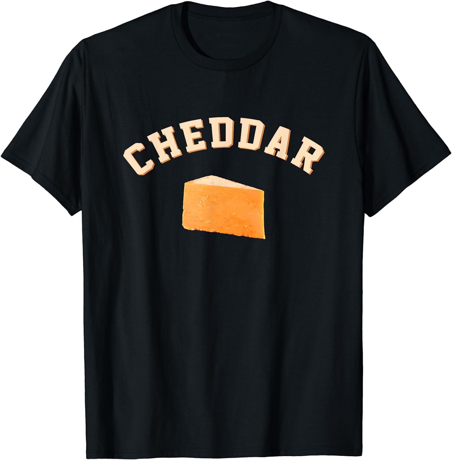 Cheddar Cheese Funny College Team Mascot English Word T-Shirt - Walmart.com