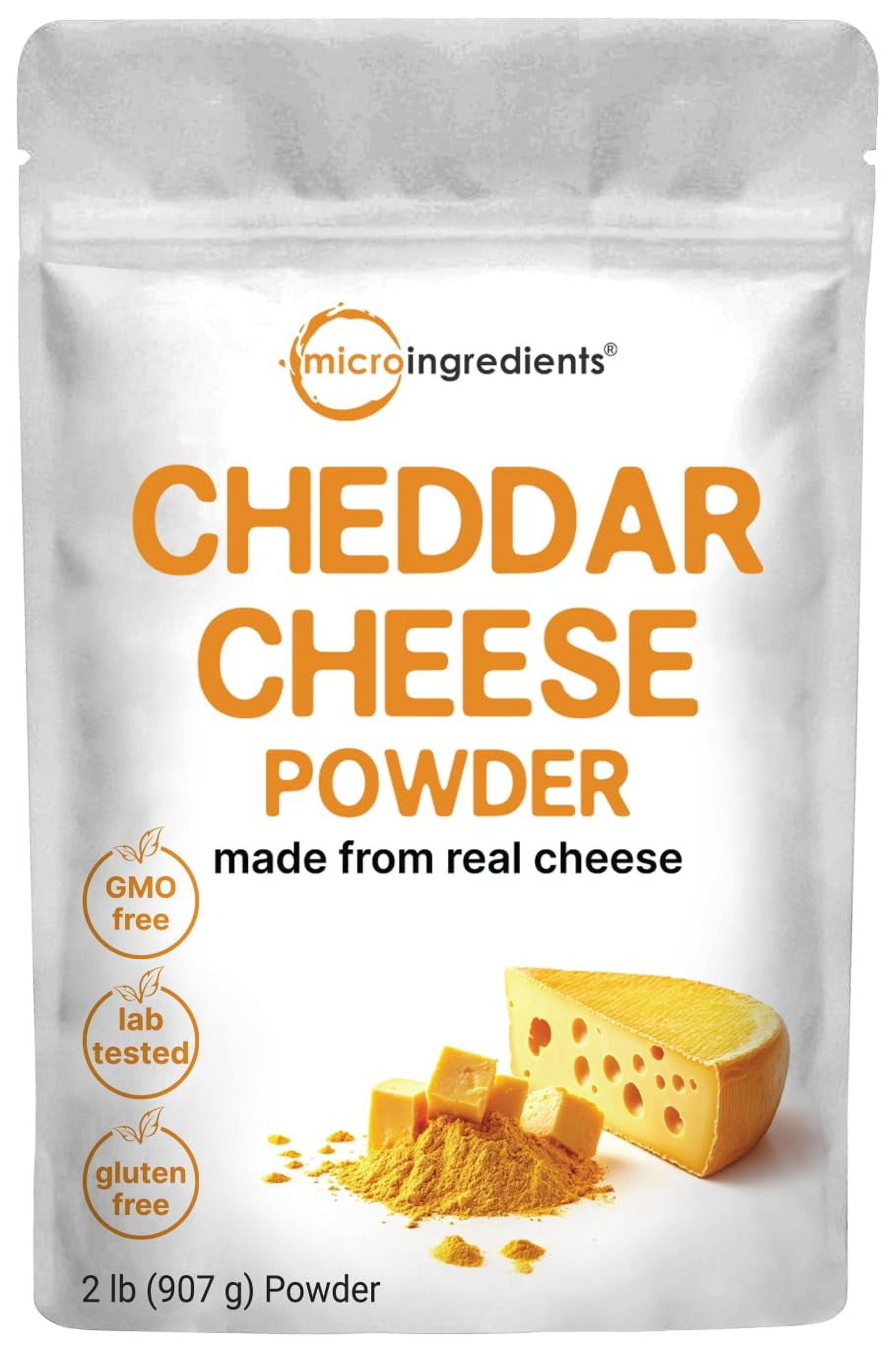 Cheddar Cheese Powder, 2lbs | Made from H2FSDReal Raw Cheese ...