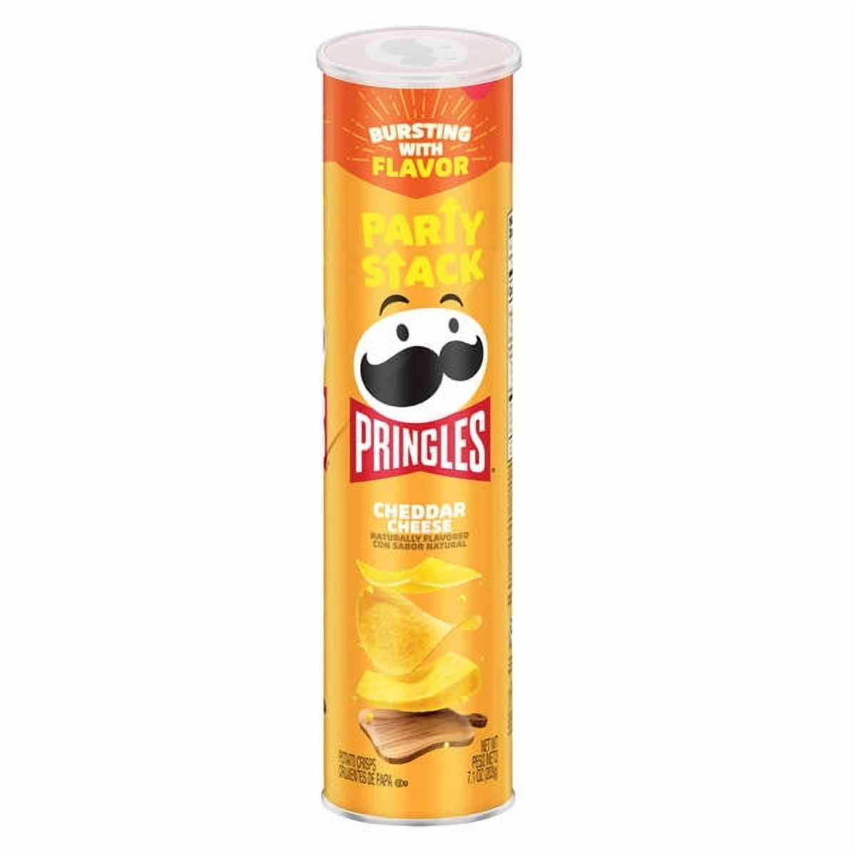 Cheddar Cheese Pringles Party Stacks, 7.1 oz - Pack of 2 - Walmart.com