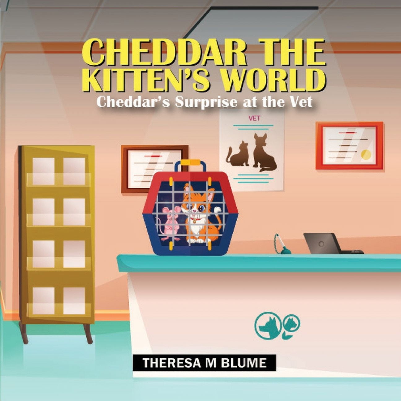 Cheddar The Kitten's World: Cheddar's Surprise at the Vet (Paperback ...