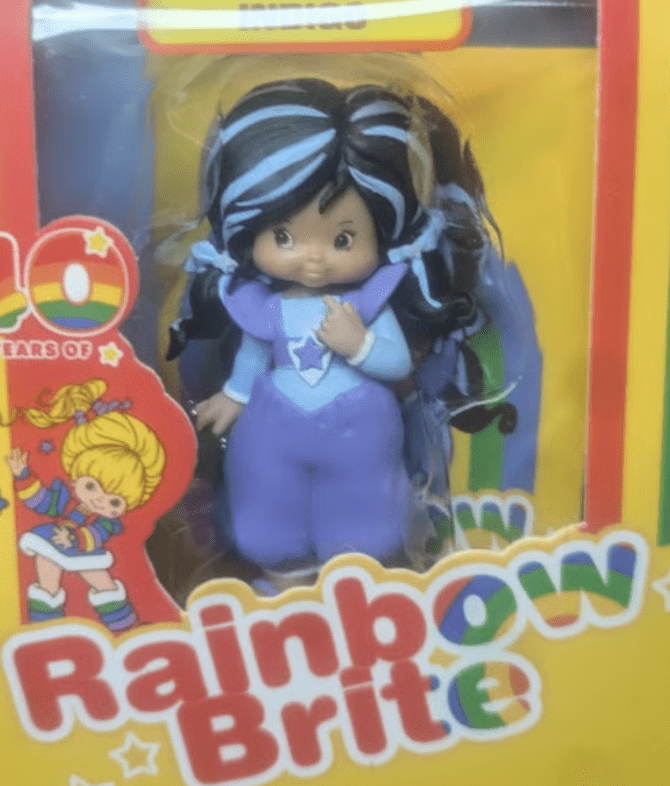 Chee bee Rainbow Brite mini Figures Series 2 Indigo - Walmart.com