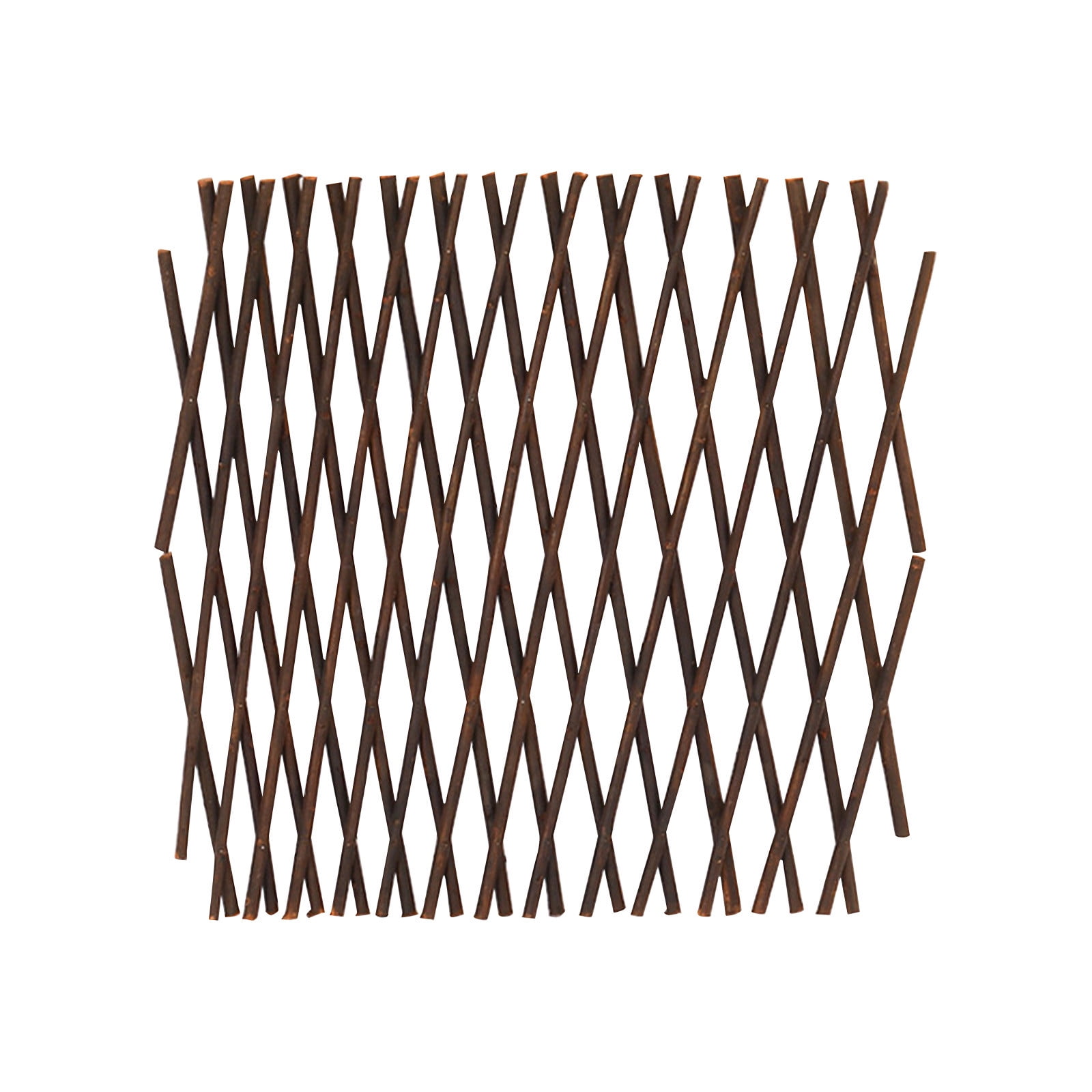 CheeFly Expandable Wooden Garden Fence, Decorative Outdoor Fencing for ...