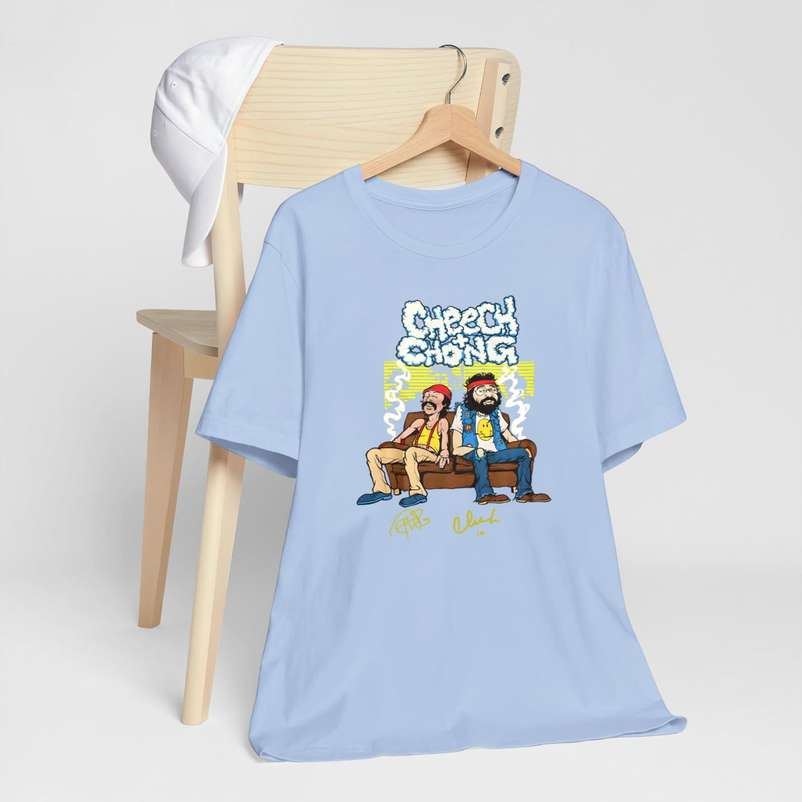 Cheech And Chong Caricature Signature T Shirt - Walmart.com