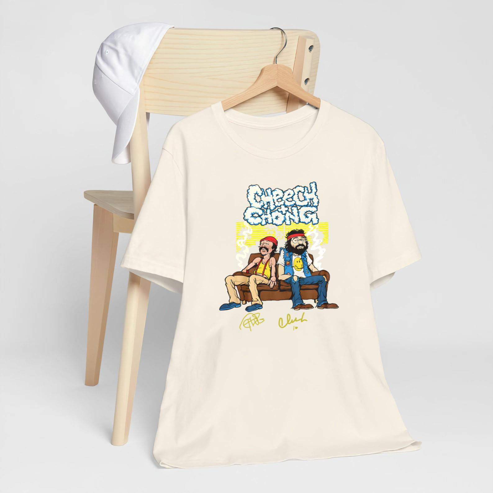 Cheech And Chong Caricature Signature T Shirt - Walmart.com