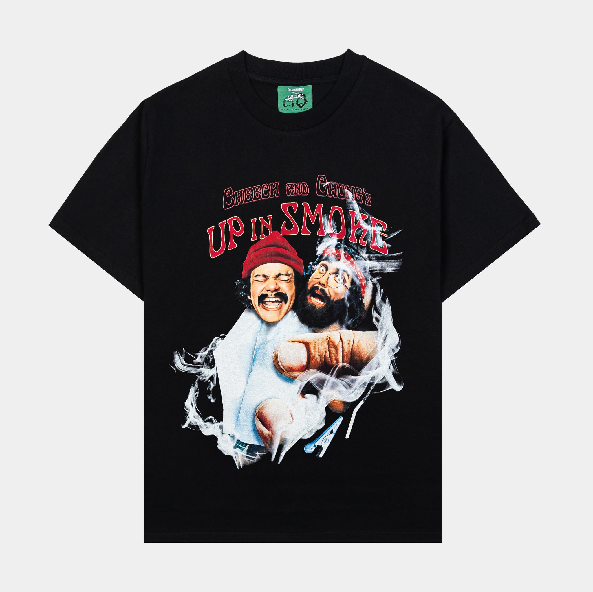 Cheech And Chong Up In Smoke T Shirt Shirt, Size L, Tee Dark Heather ...
