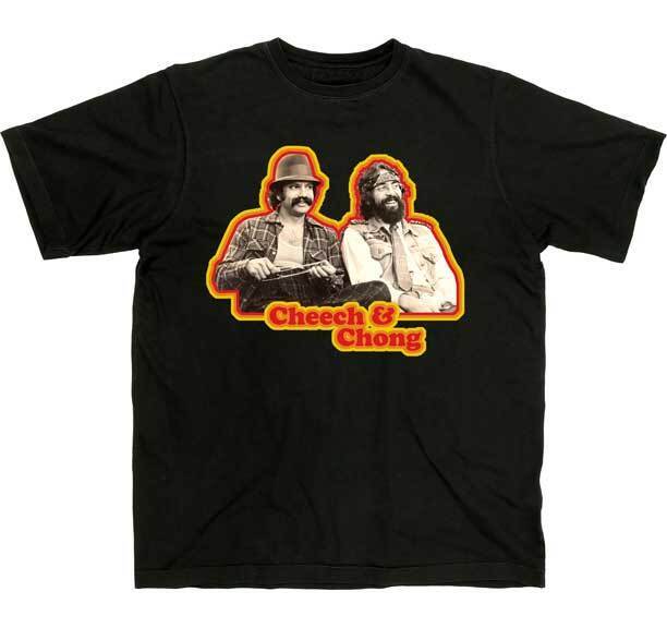Cheech & Chong Retro Photo M, L, XL, 2XL Black T-Shirt - Walmart.com