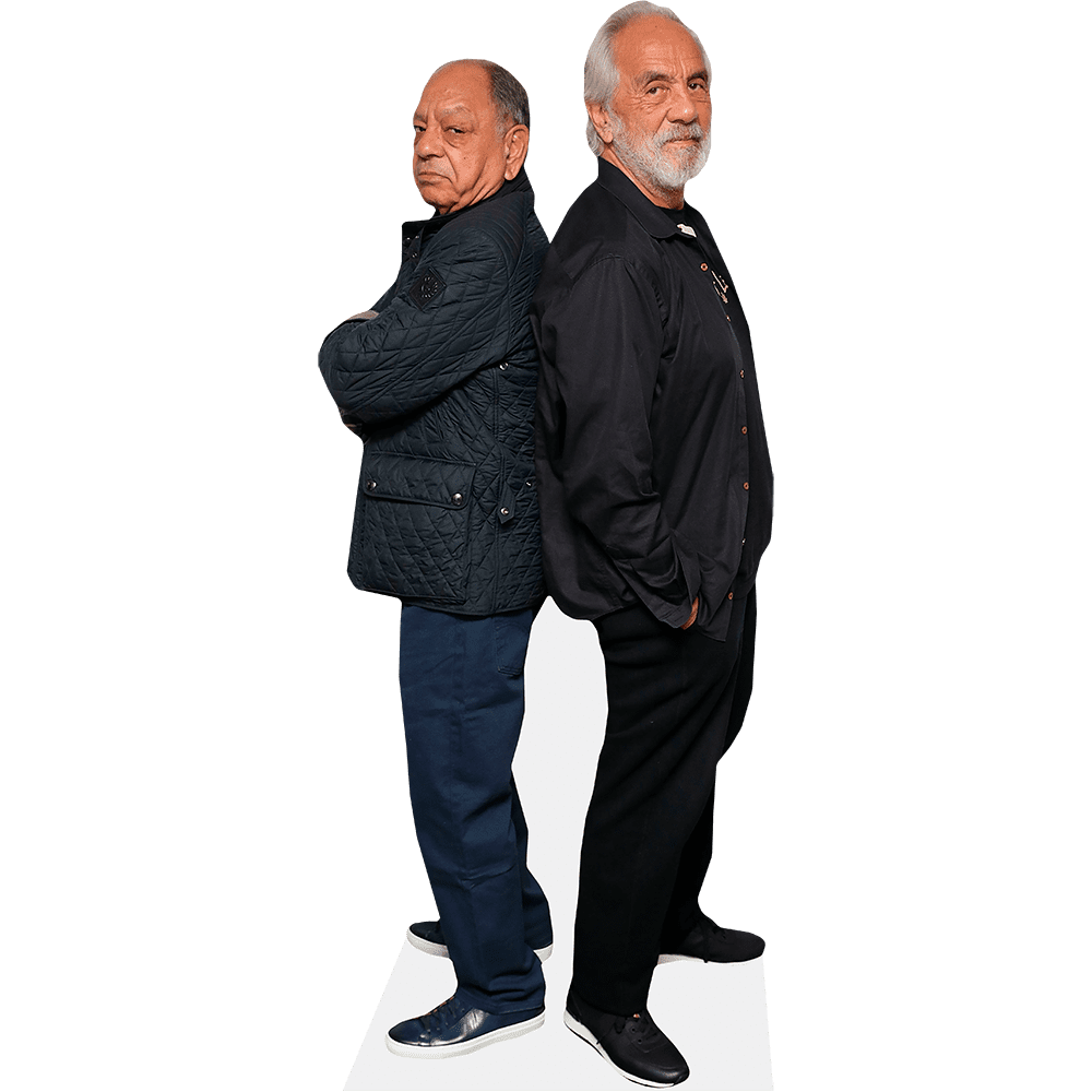 Cheech Marin And Tommy Chong (Duo 3) Mini Celebrity Cutout - Walmart.com