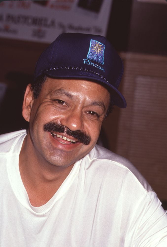 Cheech Marin In White Shirt And Blue Baseball Hat Photo Print (8 x 10 ...