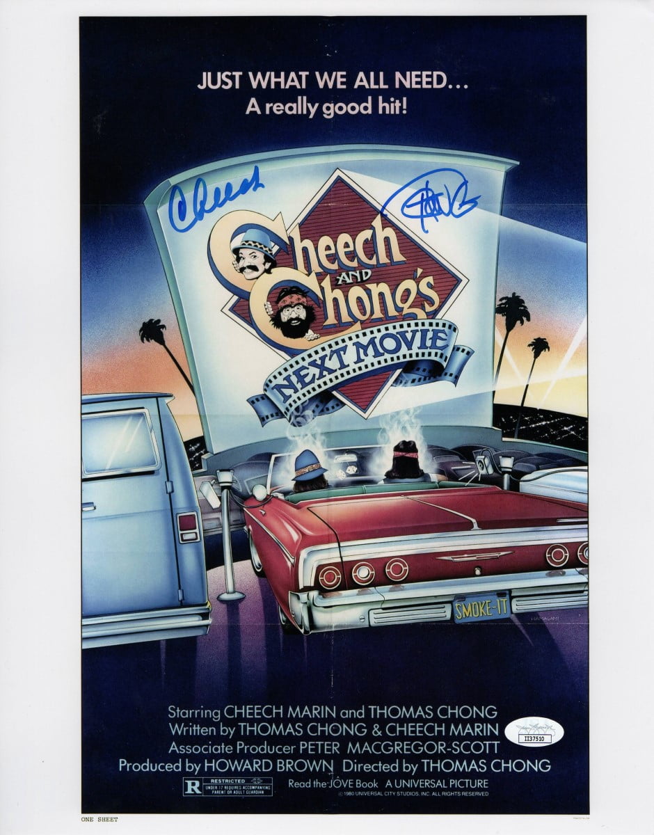 Cheech Marin Tommy Chong Signed Autographed 11x14 Photo Next Movie JSA ...