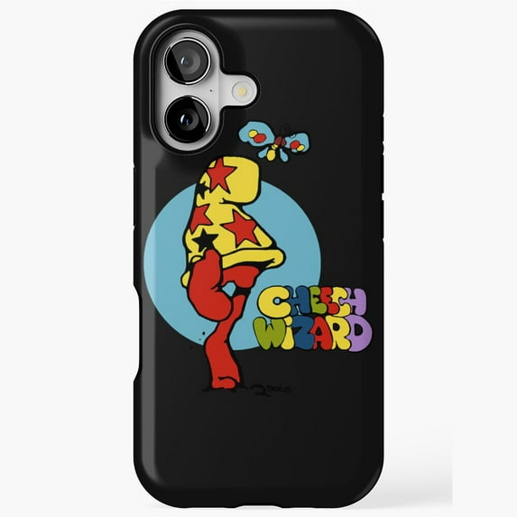 Cheech Wizard Inspired Retro Comic Artwork Print iPhone Case 17 16 15 ...