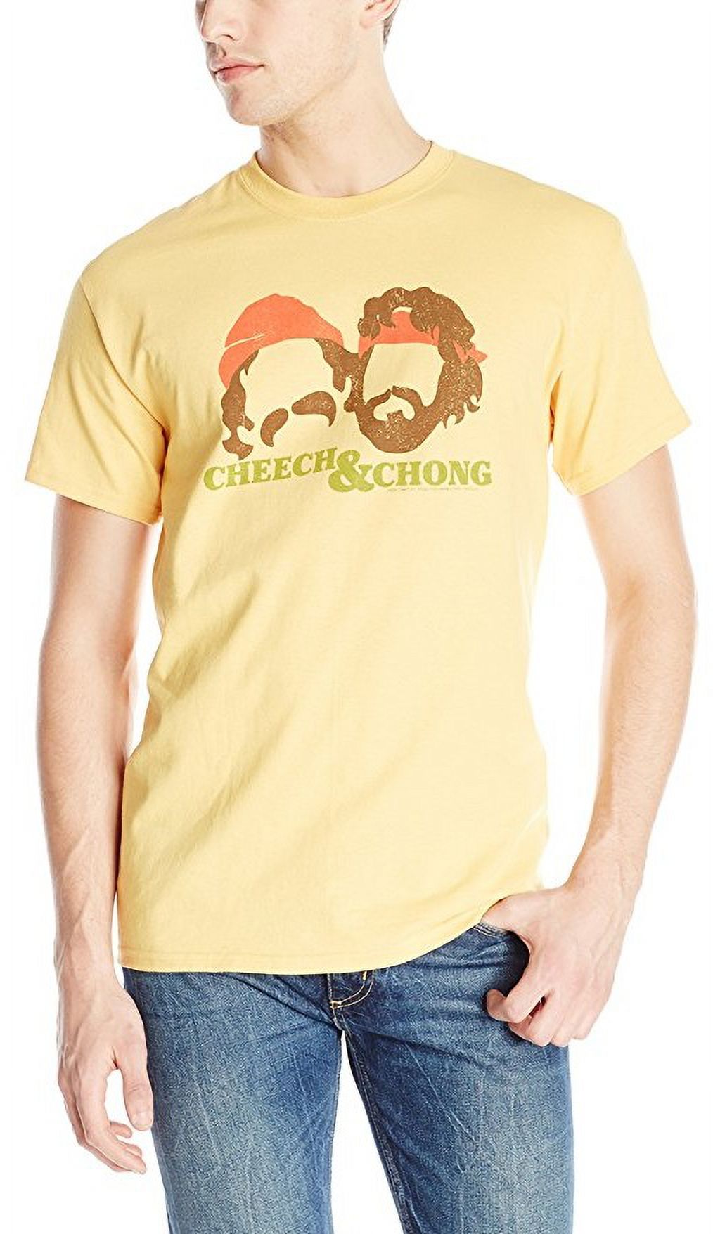 Cheech and Chong Silhouettes Fitted T-Shirt - Walmart.com