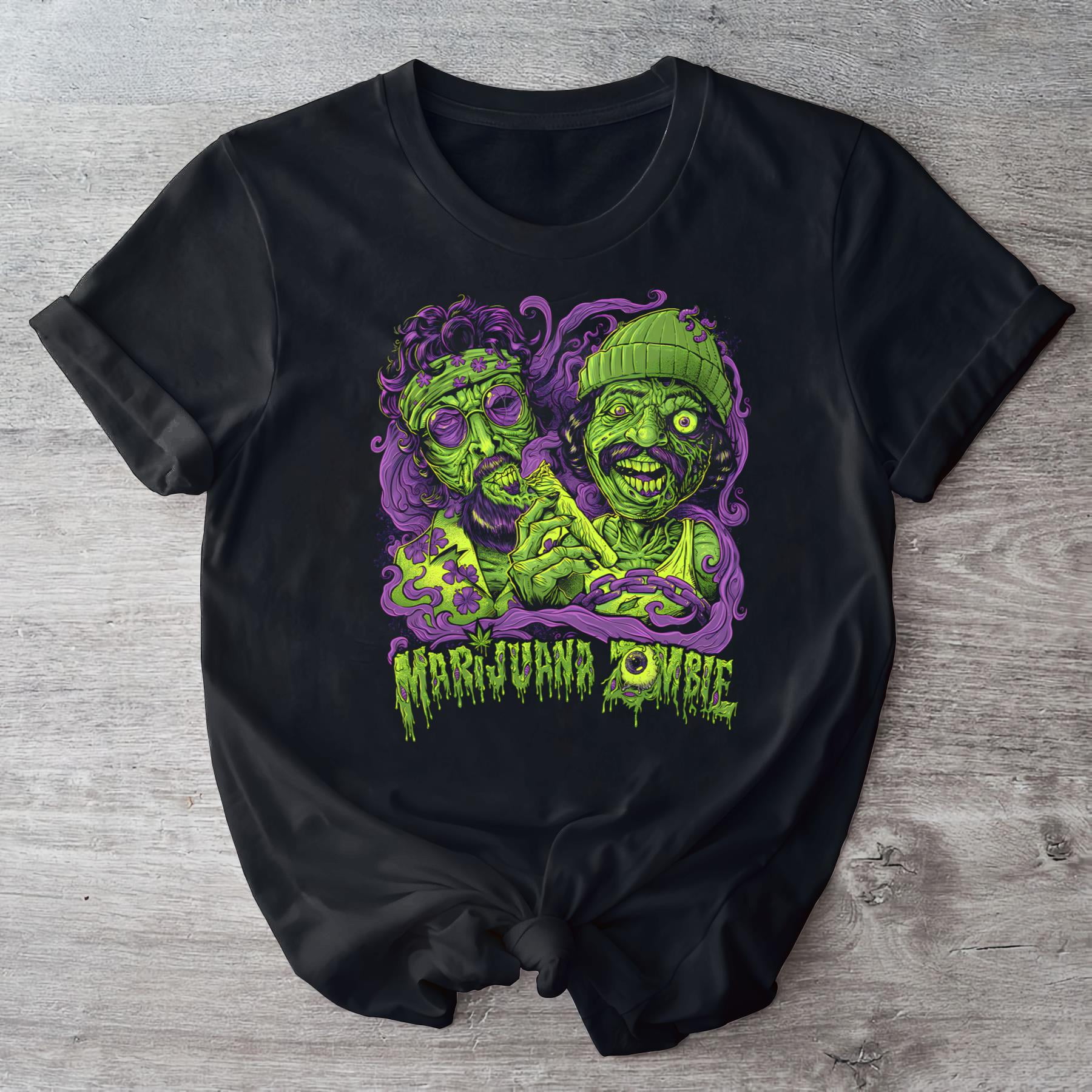 Cheech and Chong Zombies Unisex Shirt Cheech Chong, Horny, Cheech chong ...