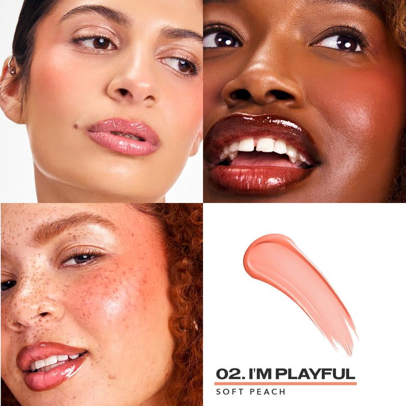 Cheek STAY-N - All-day Liquid Blush - Long-lasting, buildable, ultra-blendable blush - Walmart.com