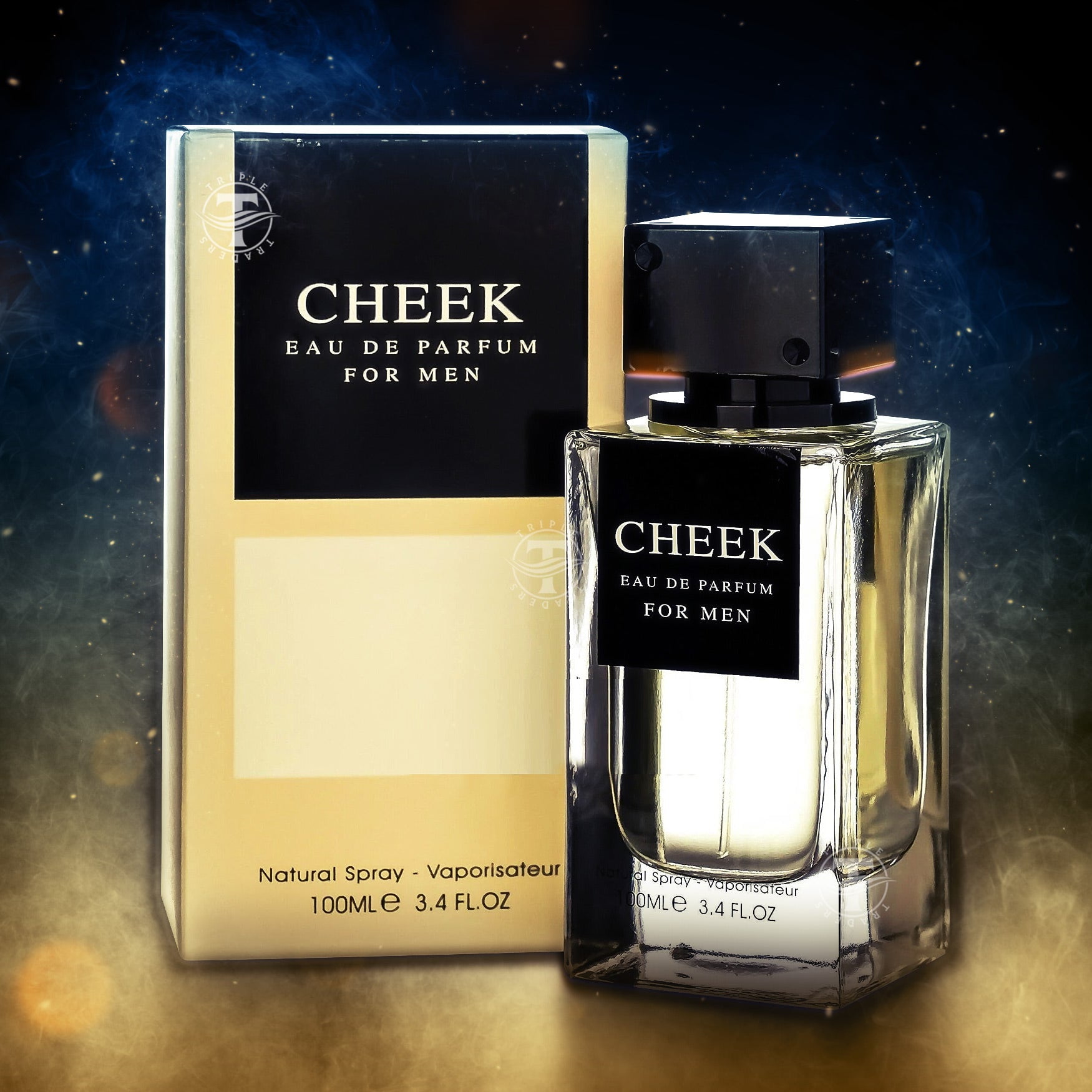 Cheek for Men Eau De Parfum By Fragrance World 100ml 3.4 FL OZ ...