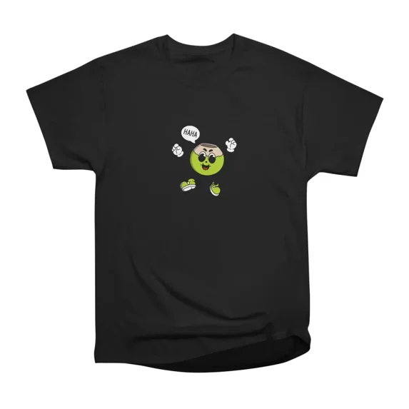 Cheeky Coconut Chuckles Fun Fruit Character Design T-Shirt Tee Gift For ...
