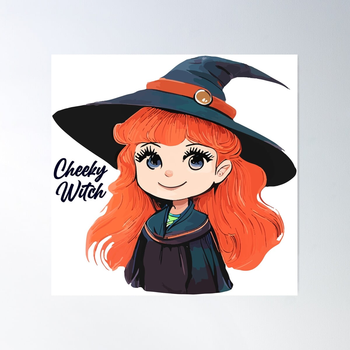 Cheeky Witch Poster Wall Art, Modern Wall Decor For Living Room Bedroom ...