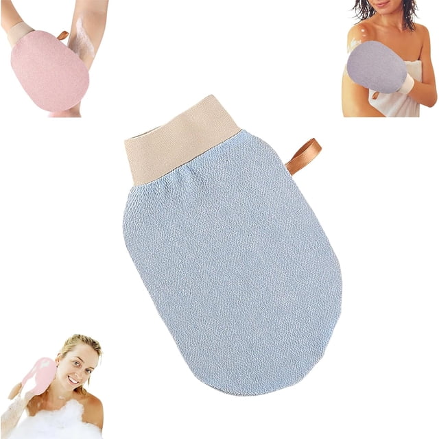 CheekyGlo Exfoliating Glove, Deep Revive Glow Exfoliating Glove, Dual ...