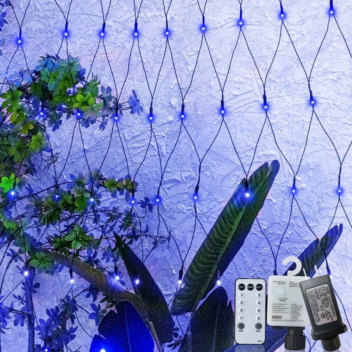 Cheelom Christmas Holiday Party Mesh Net Light 360 LED with 8 Modes ...