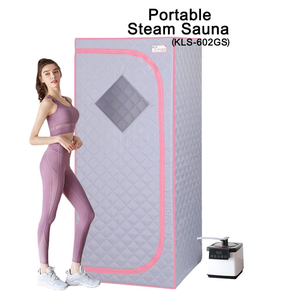 Cheelom Weight Loss Sauna Tent Portable Full Body Steam Sauna Box Sauna Tent with Folding Chair ...