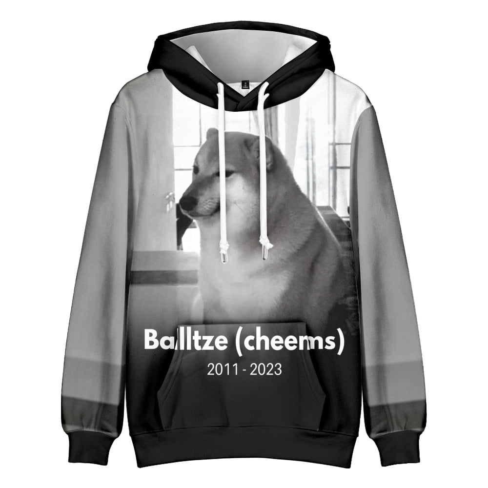 Cheems Bonk RIP Merch Hoodies Winter Men/Women Hooded Sweatshirt ...