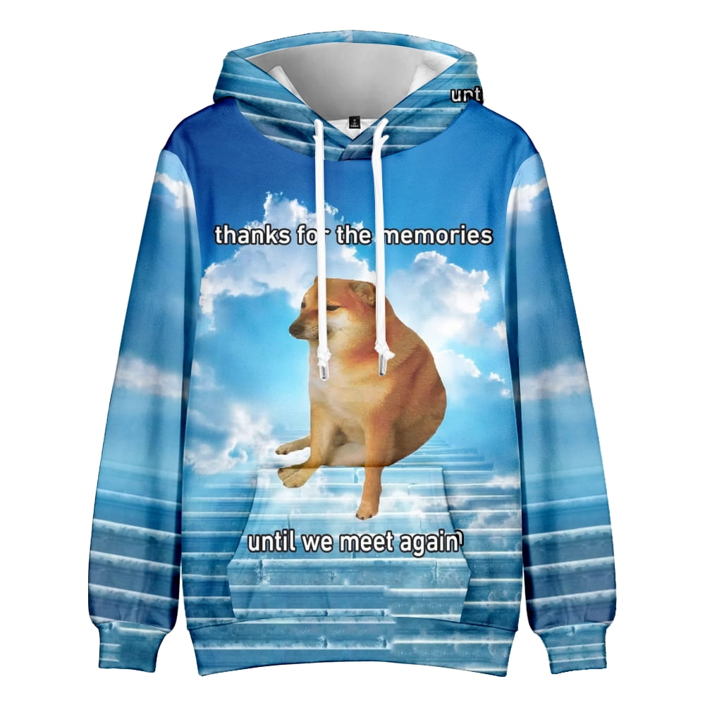 Cheems Bonk RIP Merch Hoodies Winter Men/Women Hooded Sweatshirt ...