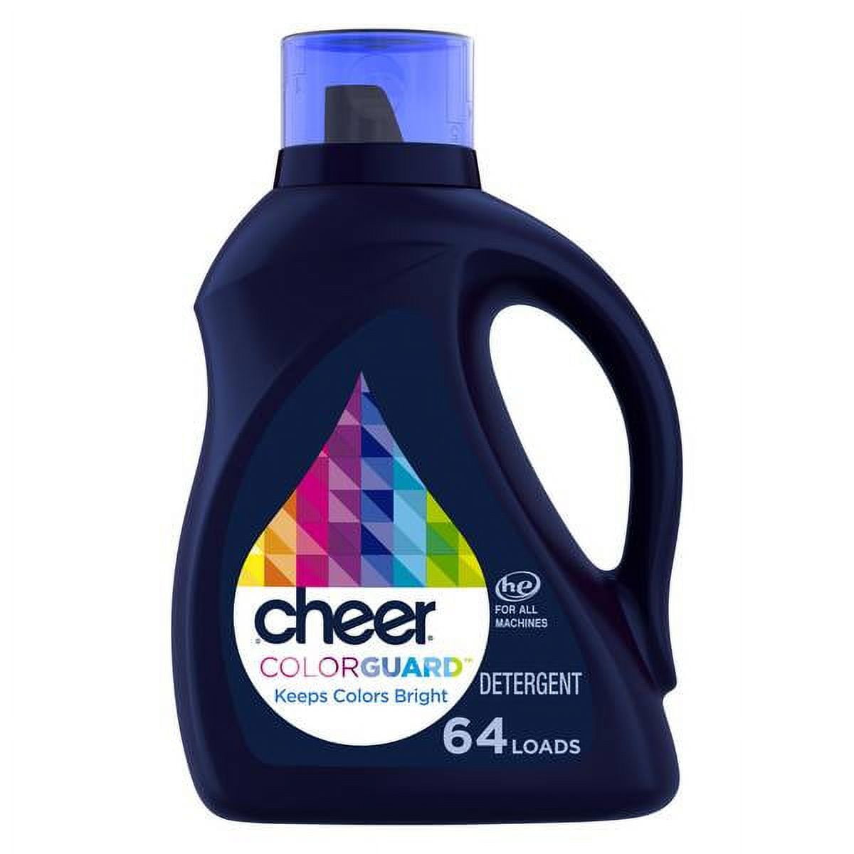 Cheer HE Laundry Detergent, Fresh Clean Scent, 92 oz, Keeps Colors ...