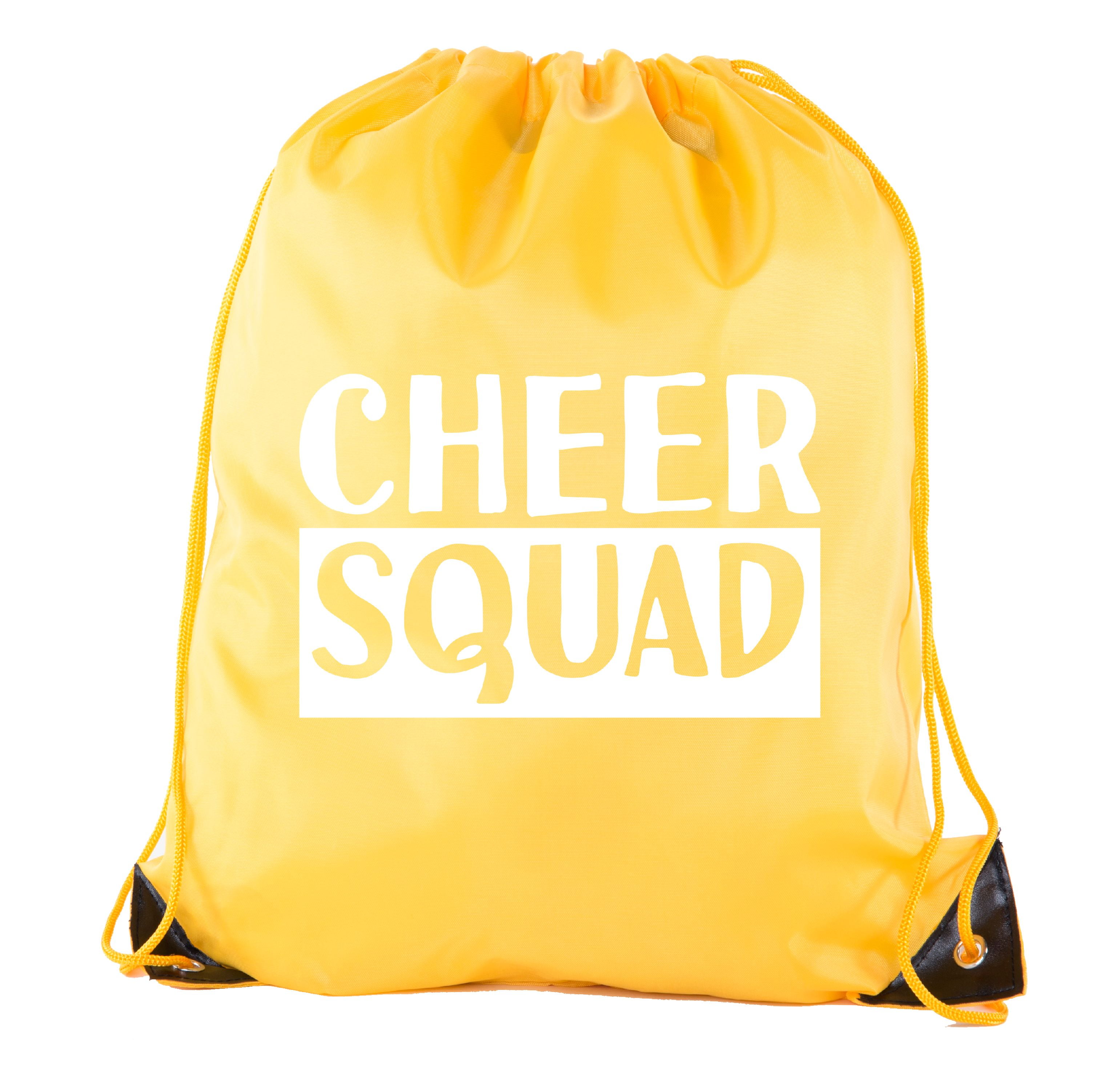 Cheer Bags, Pom Pom and Cheerleader drawstring Backpacks, Cheerleader ...
