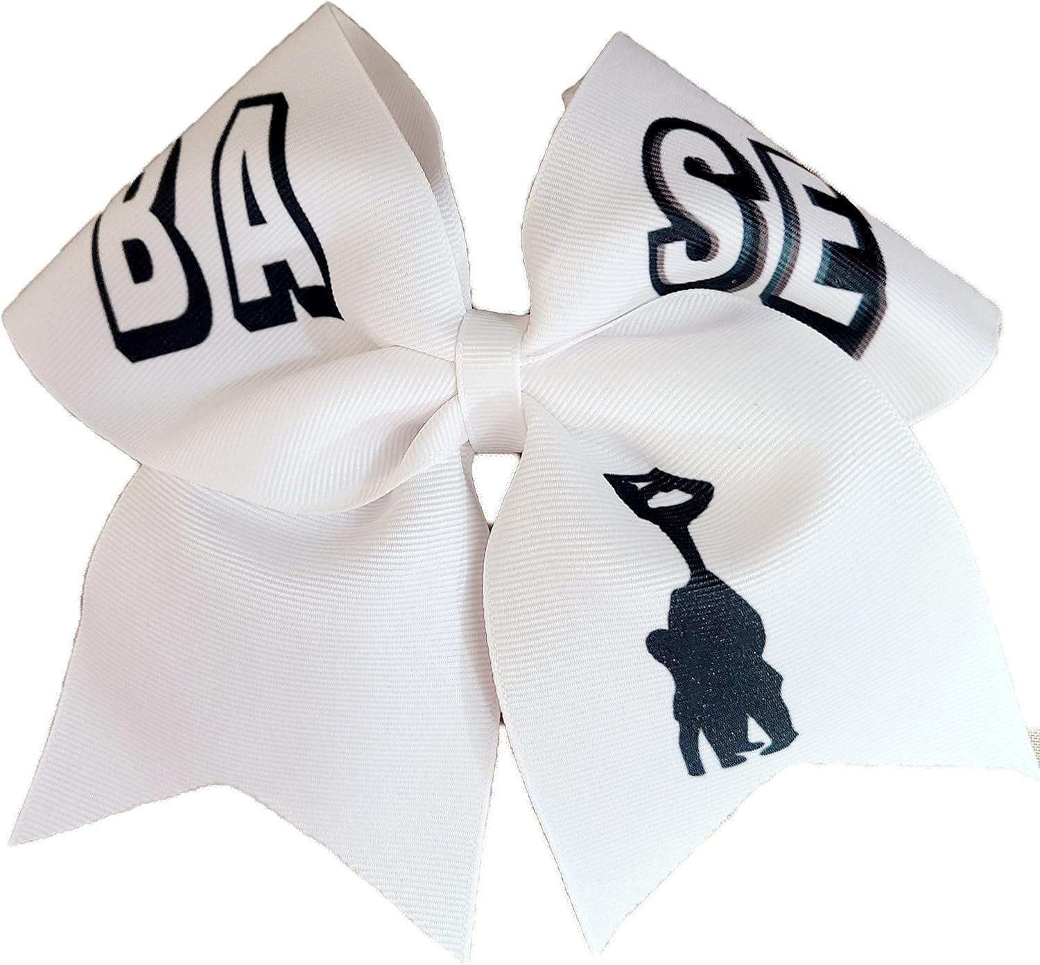 Cheer Bows White Base Stunt Positions Hair Bow - Walmart.com