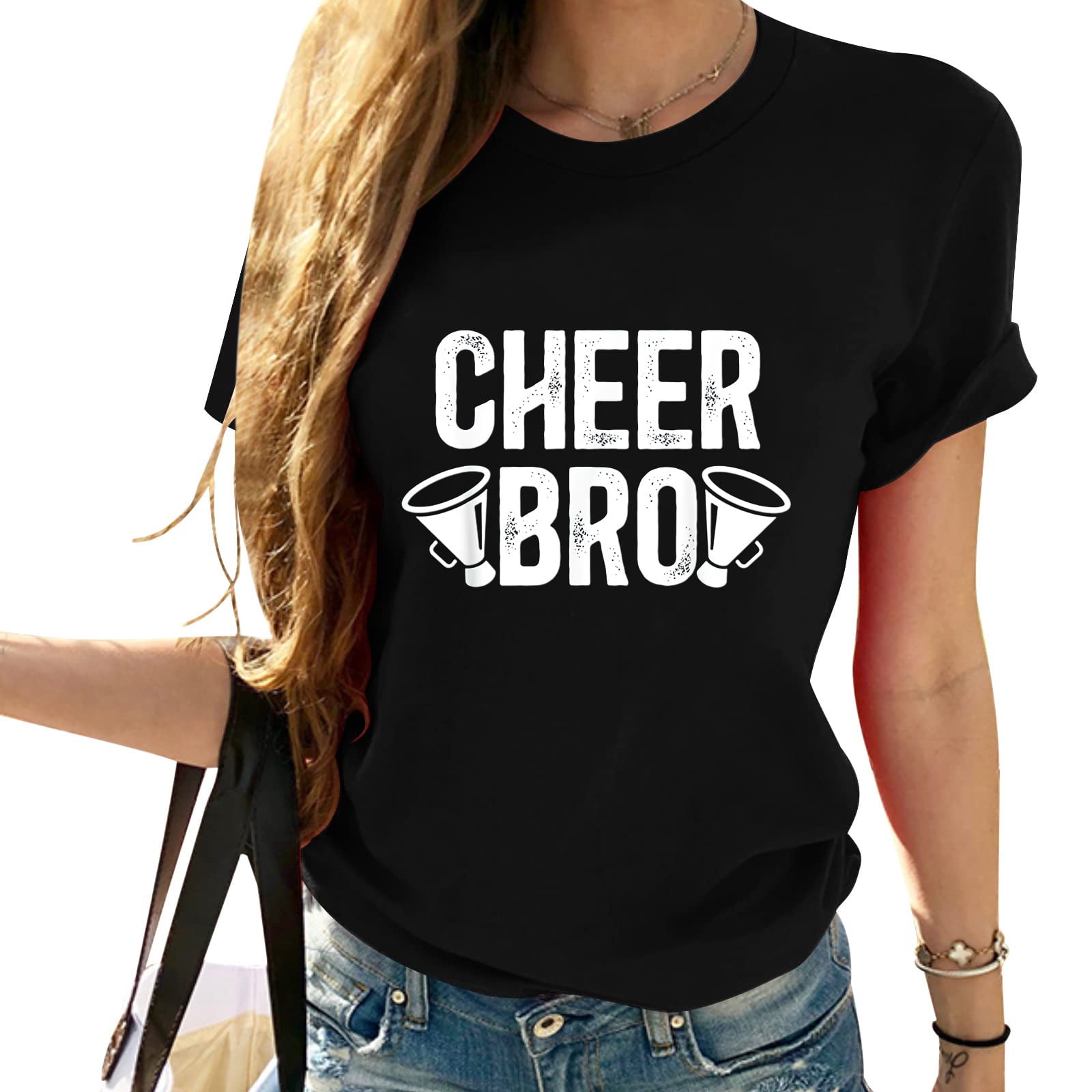 Cheer Bro Cheerleader Brother Cheerleading Brother T-Shirt - Walmart.com