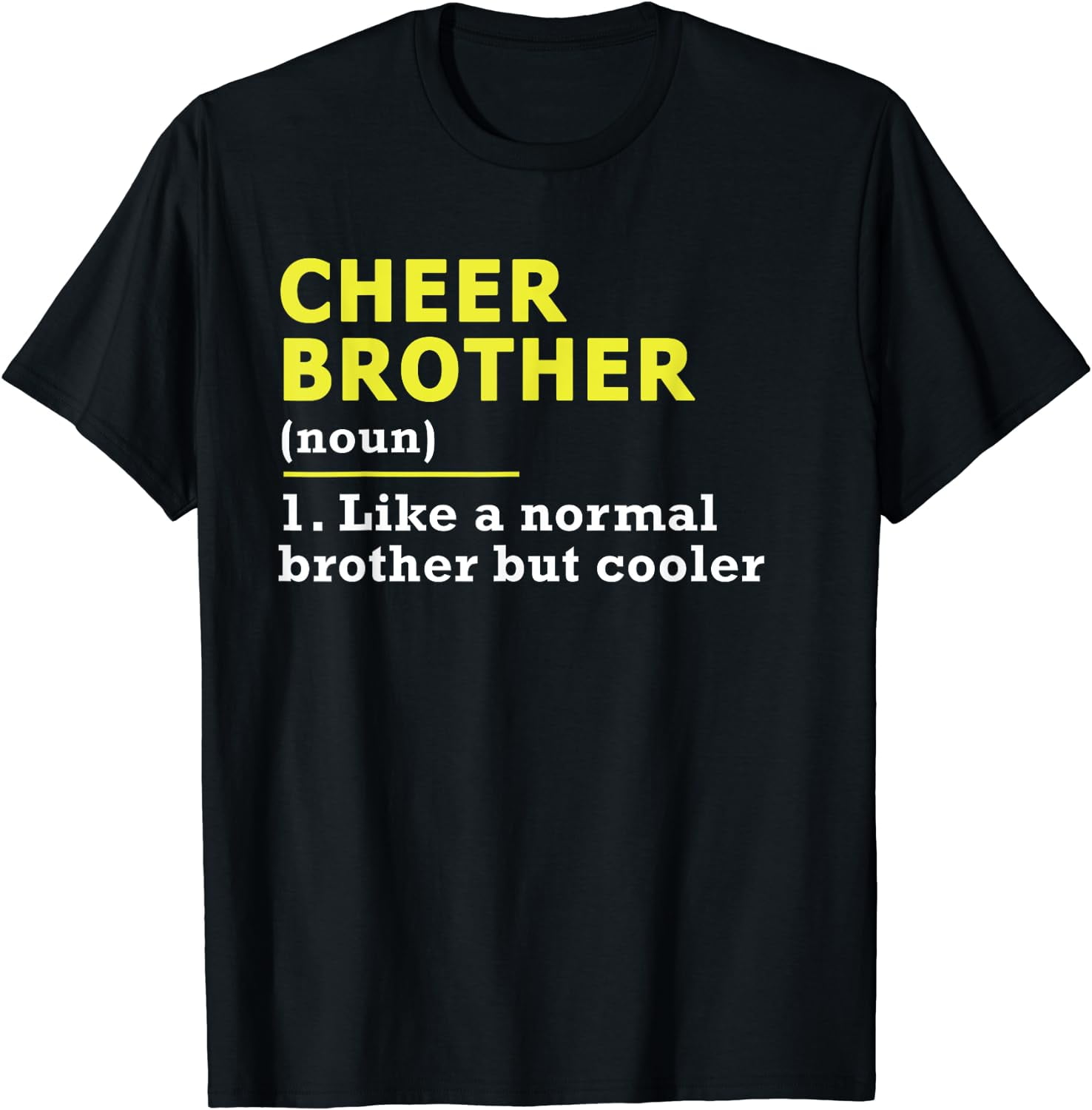 Cheer Brother Cheerleading T-Shirt - Walmart.com