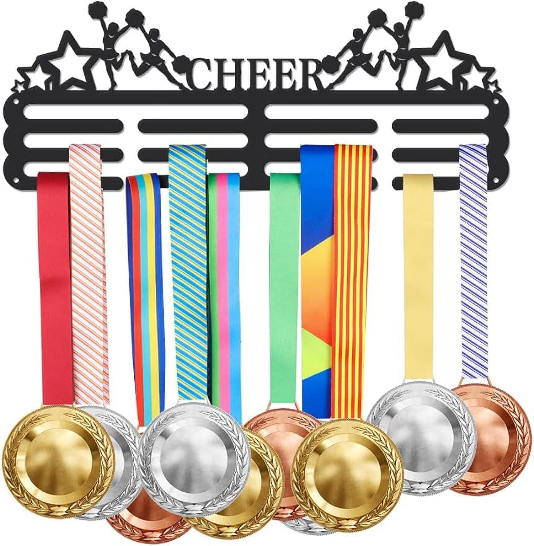 Cheer Cheerleading Medal Holder Pentagram Medals Display Rack Sturdy ...
