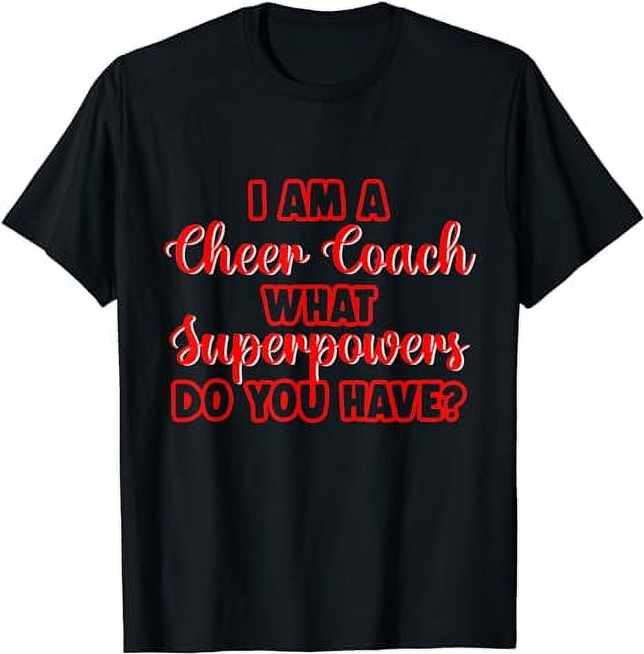 Cheer Coach Adept Cheerleading Cheering Team T-Shirt - Walmart.com