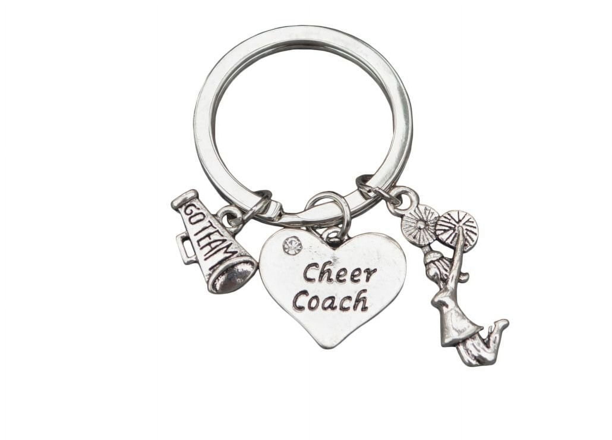 Cheer Coach Keychain