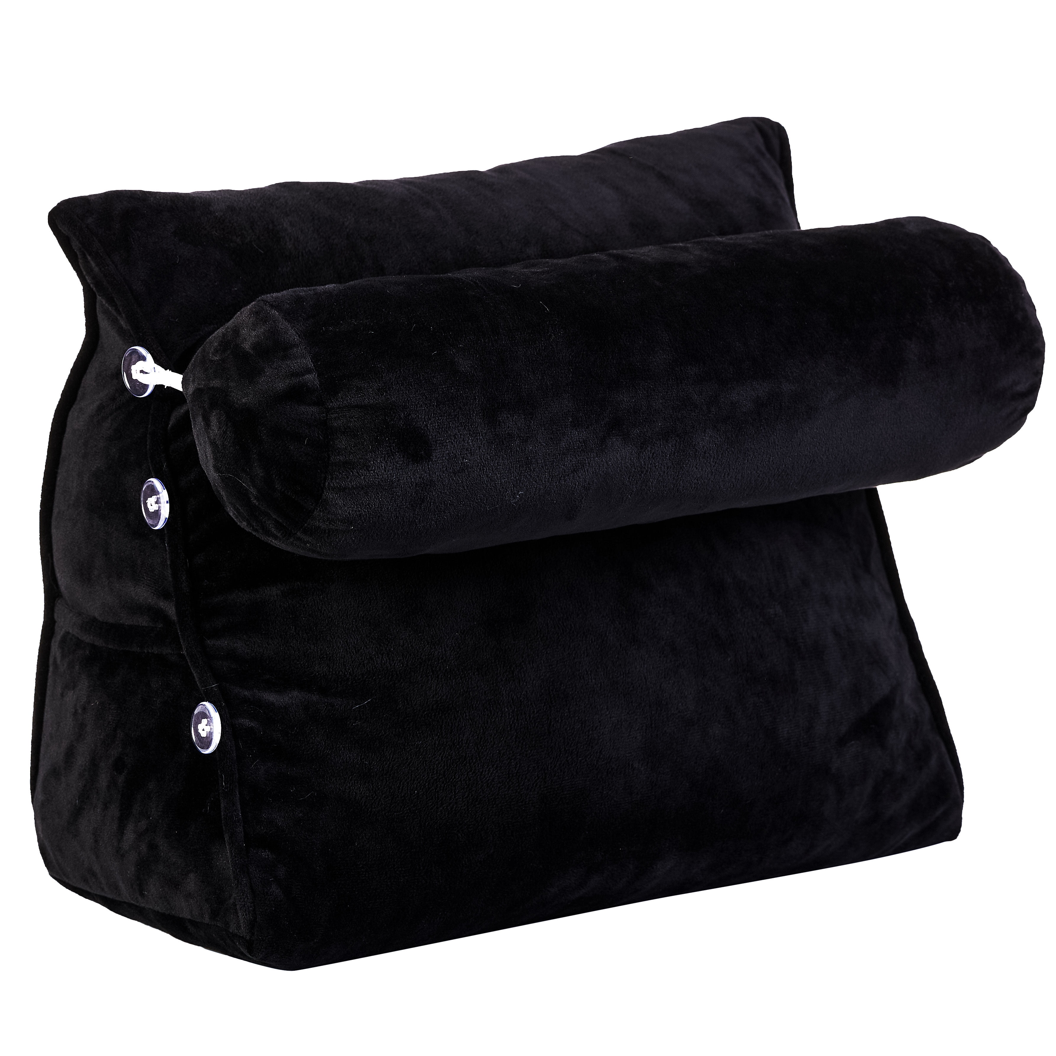 Cheer Collection Comfort Hollow Fiber Fill Foam TV & Reading Wedge ...
