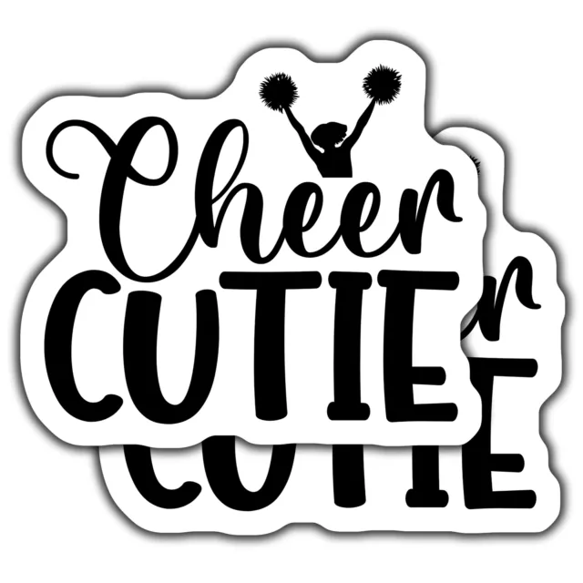 Cheer Cutie Stickers, Cheerleading Sticker Set, Cheer Squad Decal ...