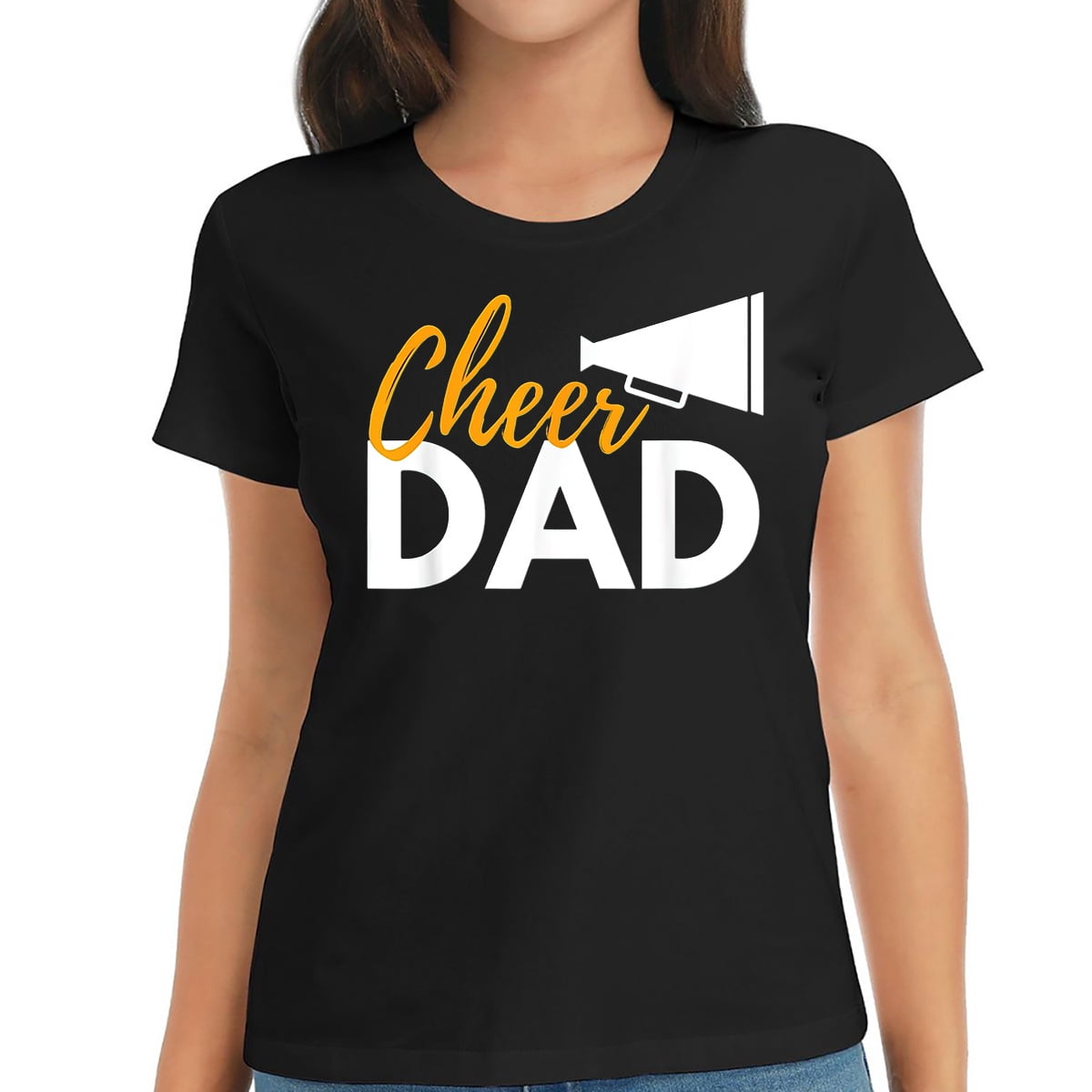 Cheer Dad - Cheerleading Cheerleader Dad Cheer Competition T-Shirt ...