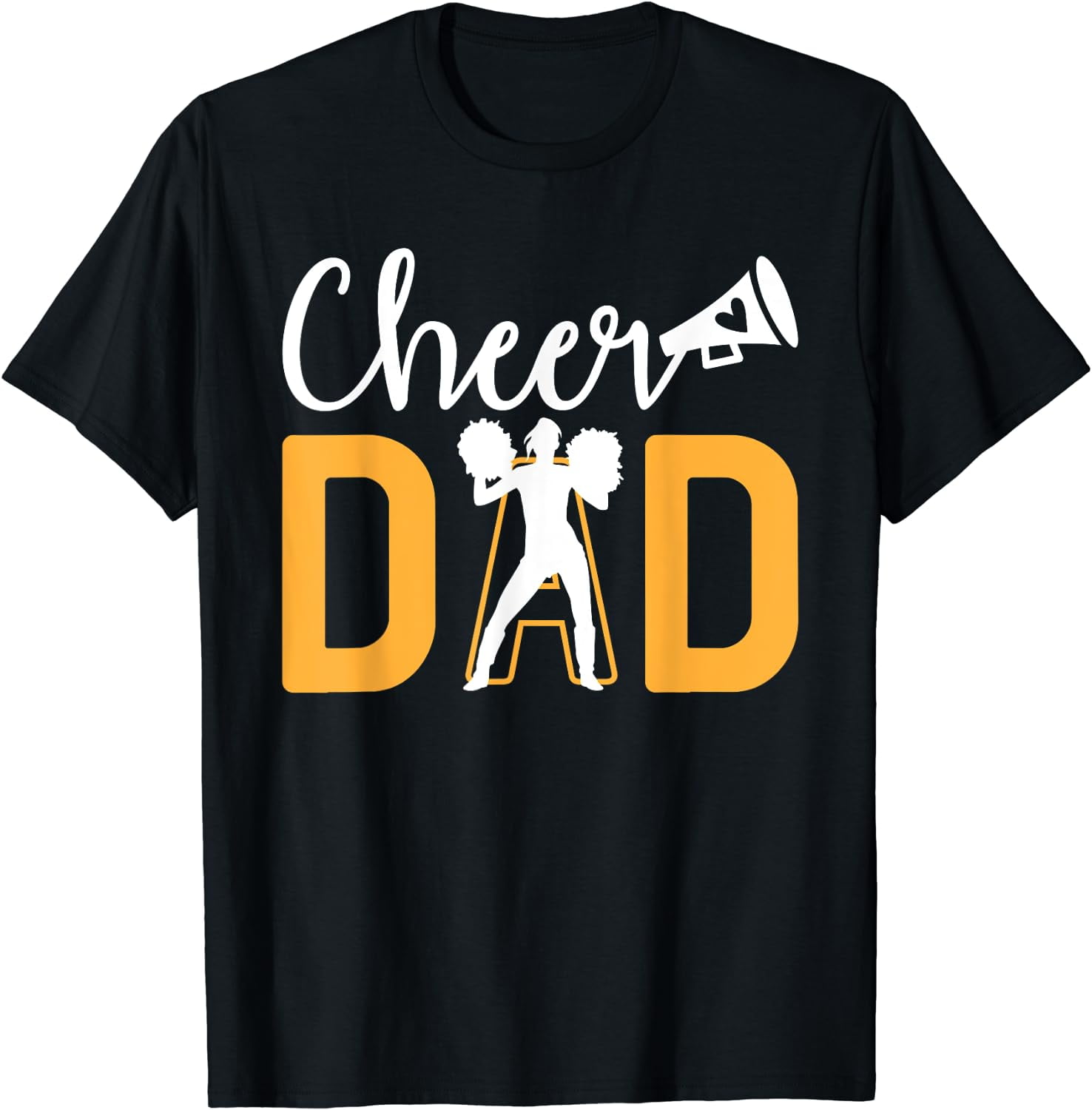 Cheer Dad Cheerleading Man Cheerleader T-Shirt - Walmart.com
