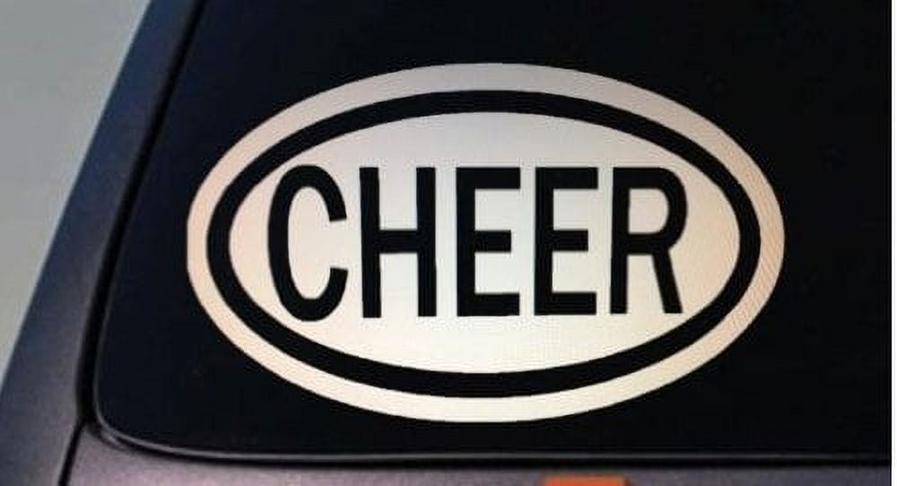 Cheer Decal Sticker Cheerleading Sports Decal Princess 6" *C896 ...