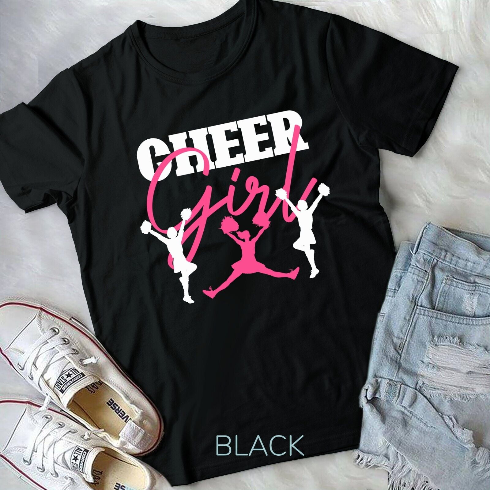 Cheer Girl Cheer Squad Cheering Cheerleader Cheerleading Unisex T-shirt ...
